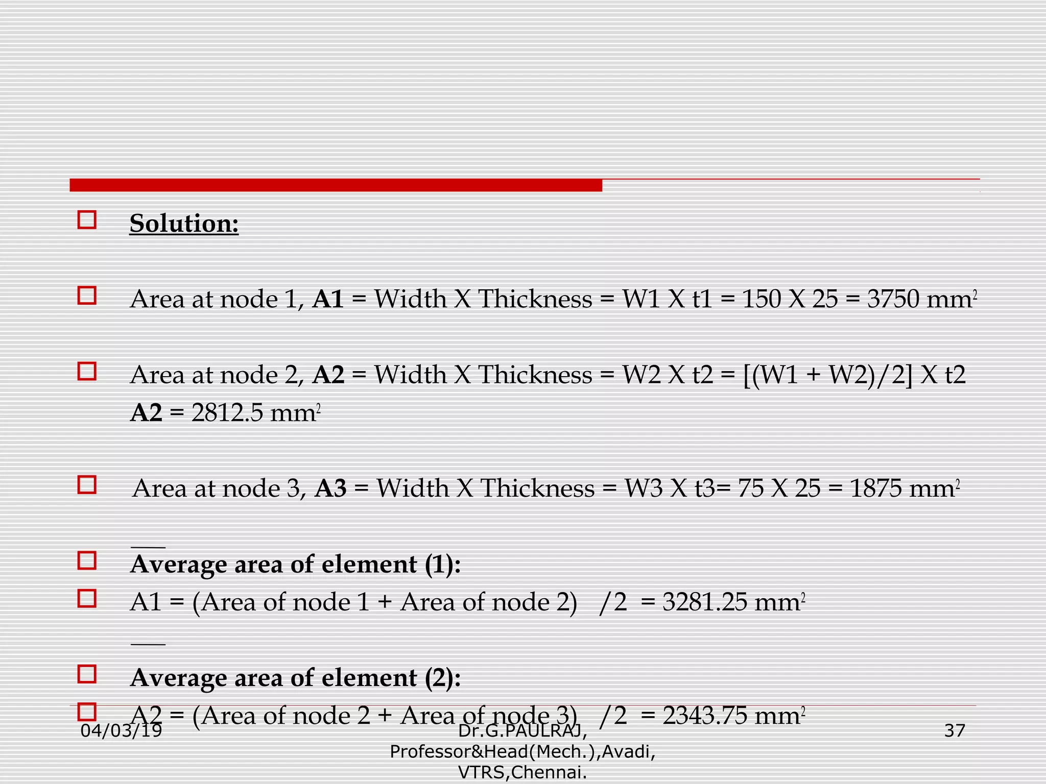 Finite Element Analysis - UNIT-2 | PPT | Physics | Science