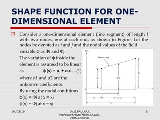 Finite Element Analysis - UNIT-2 | PPT