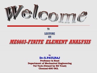 Ebook Finite Element Method Tutorial