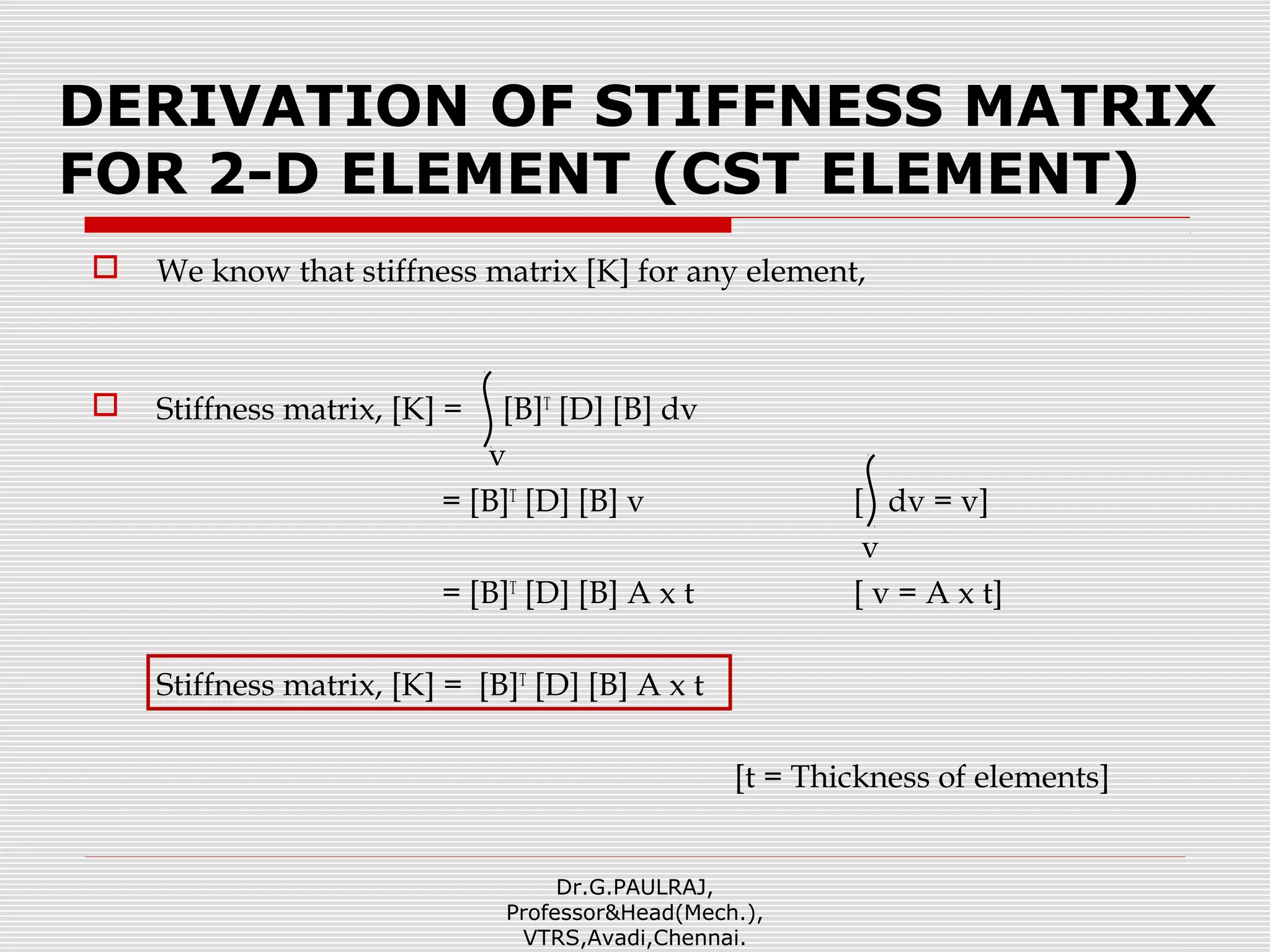Finite Element Analysis - UNIT-3 | PPT