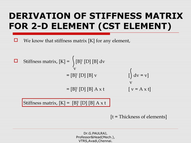 Finite Element Analysis - UNIT-3 | PPT