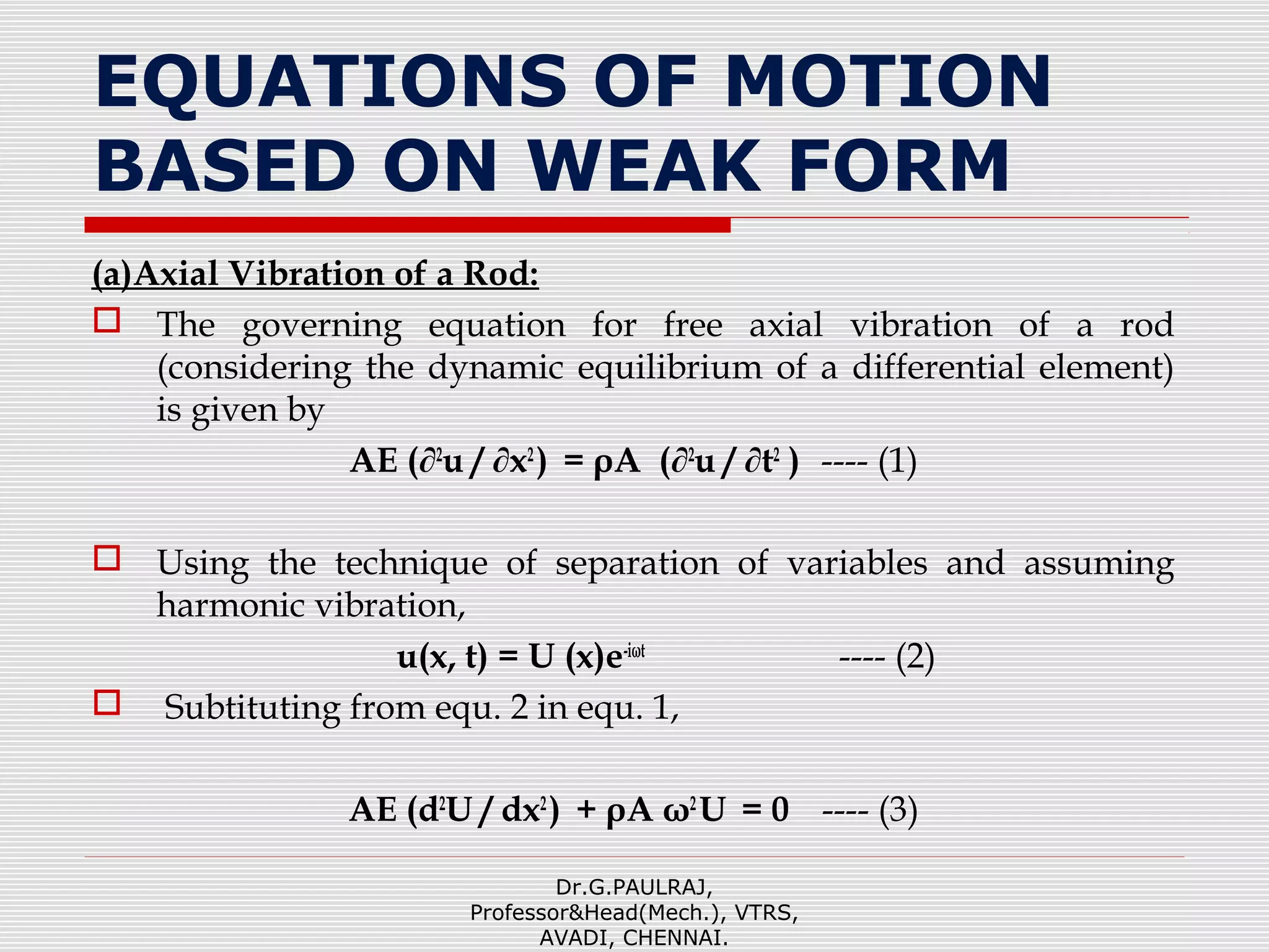 Finite Element Analysis - UNIT-4 | PPT