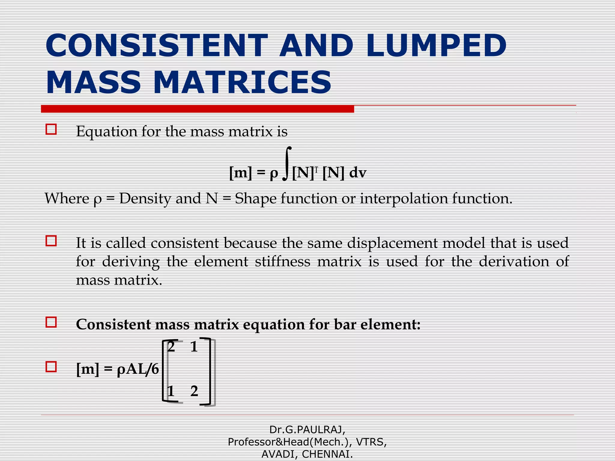 Finite Element Analysis Unit 4 Ppt