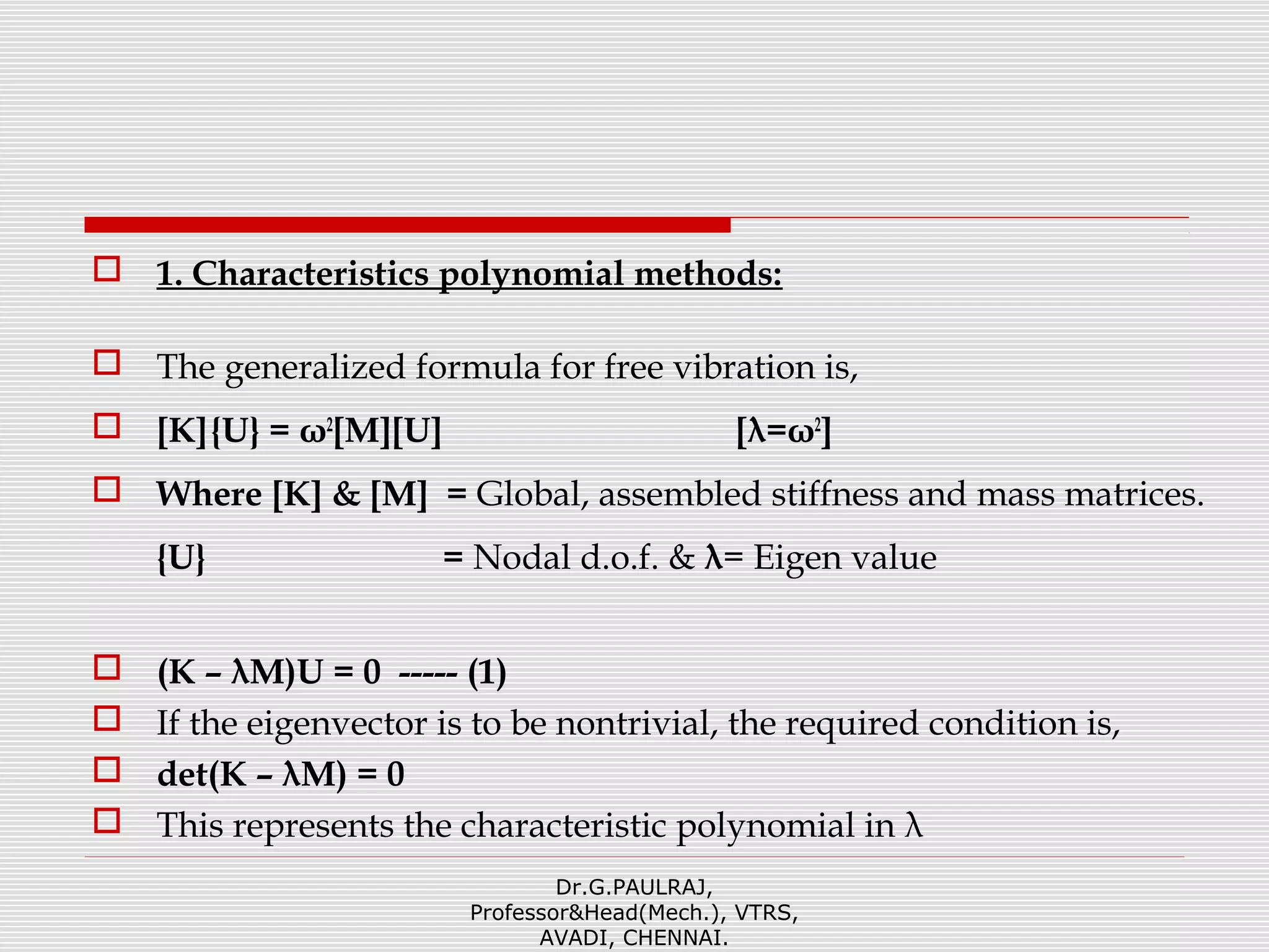 Finite Element Analysis - UNIT-4 | PPT