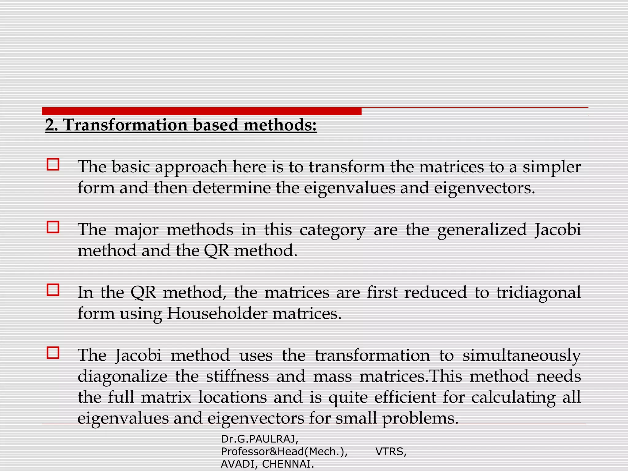 Finite Element Analysis - UNIT-4 | PPT