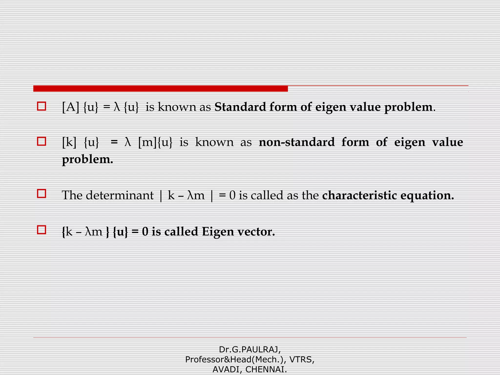 Finite Element Analysis - UNIT-4 | PPT | Physics | Science