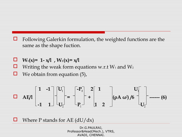 Finite Element Analysis - UNIT-4 | PPT | Physics | Science