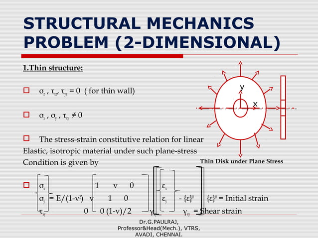 Finite Element Analysis - UNIT-4 | PPT | Physics | Science