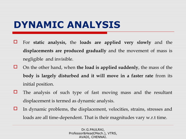 Finite Element Analysis - UNIT-4 | PPT | Physics | Science