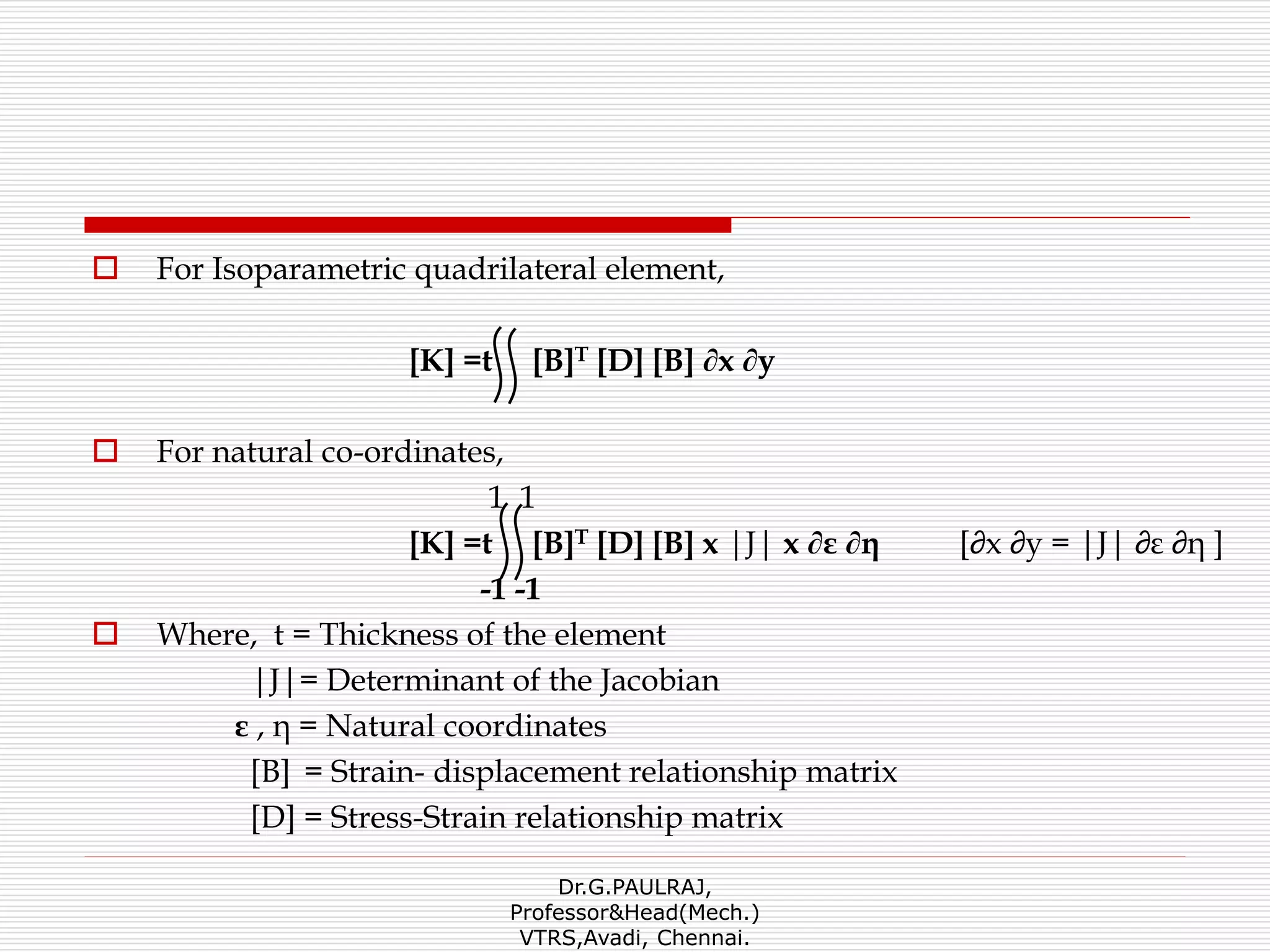 Finite Element Analysis - UNIT-5 | PPTX