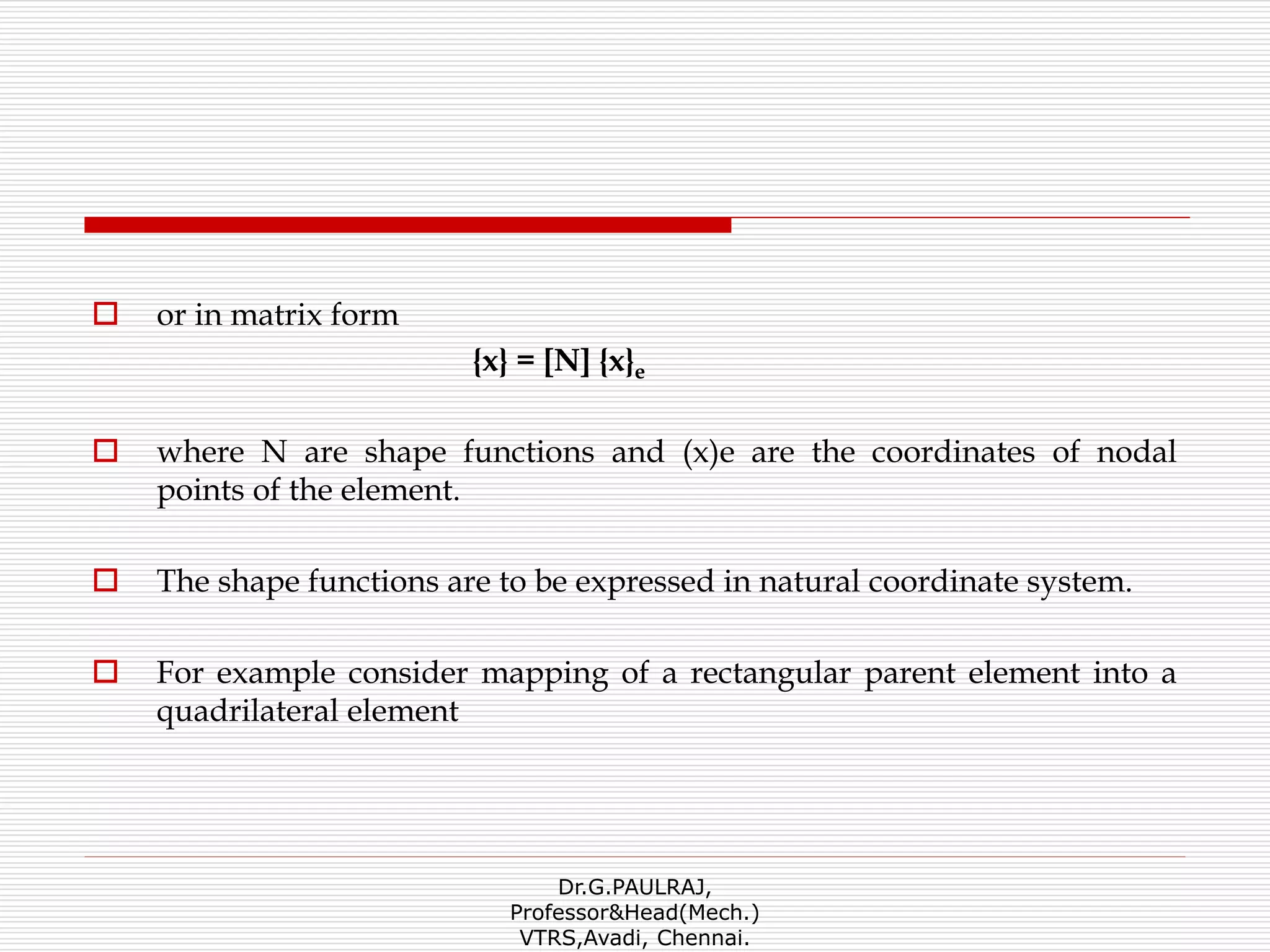 Finite Element Analysis - UNIT-5 | PPTX