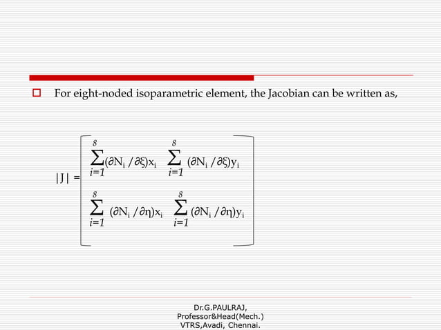 Finite Element Analysis - UNIT-5 | PPTX | Physics | Science