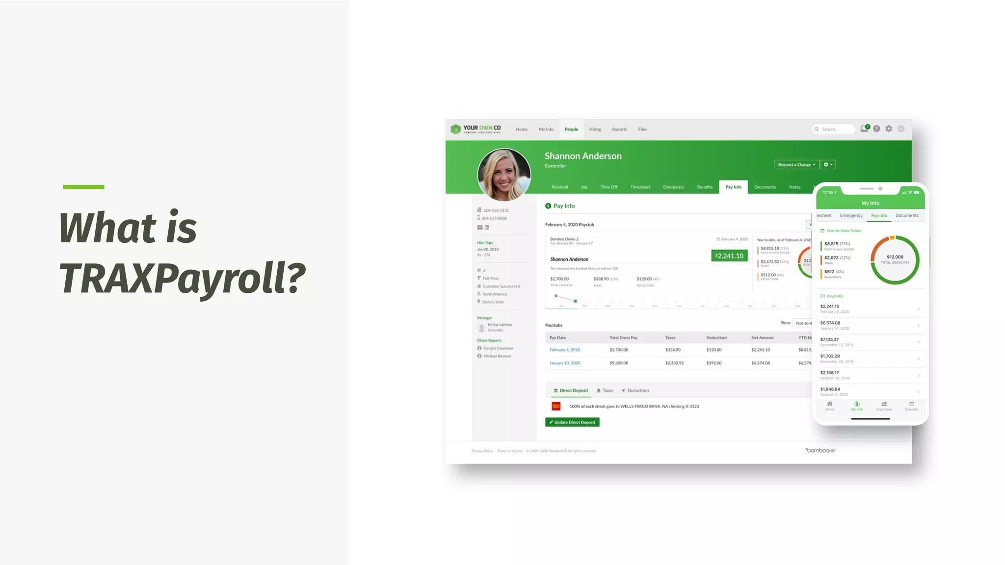 Customer Success: Integrated Payroll with TRAXPayroll | PDF