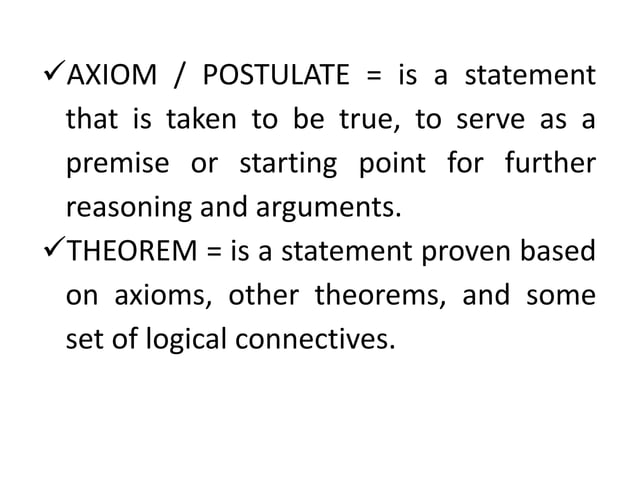 Mathematics 8 Mathematical Axiomatic system.ppt