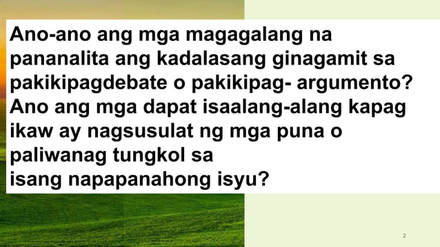 filipino four (debate o argumento).pptx