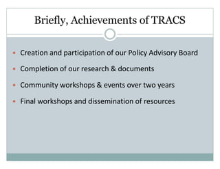 Workshop for Transportation Professionals | PPTX