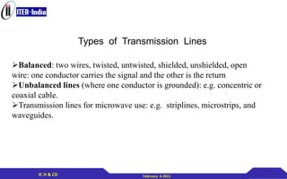 transmission line | PPTX | Physics | Science