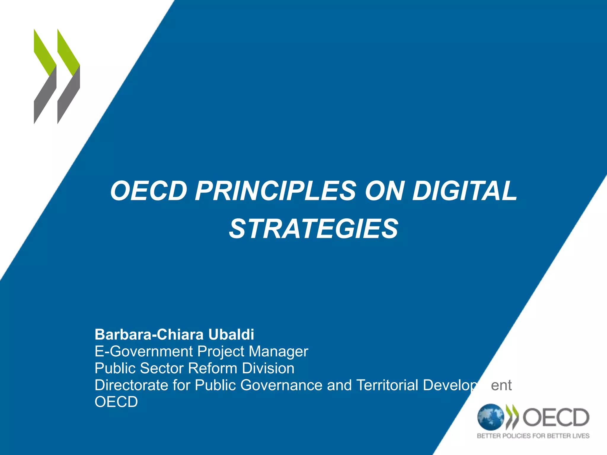 OECD Draft Principles on Digital Government Strategies | PPTX