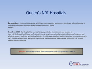 Emergency Hospitals in Vizag | PPTX