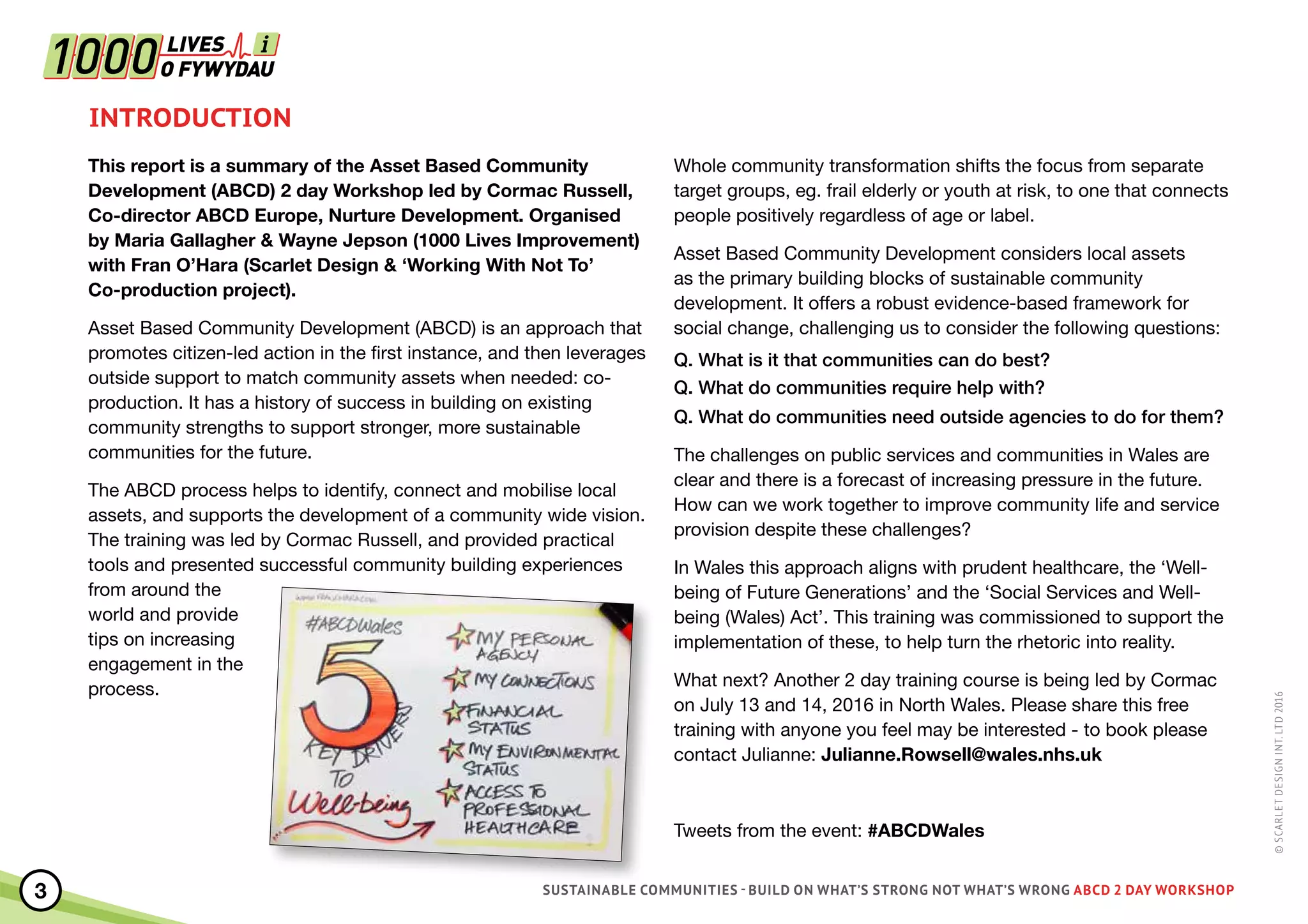 'Asset Based Community Development' ABCD with Cormac Russell abcd 2day ...