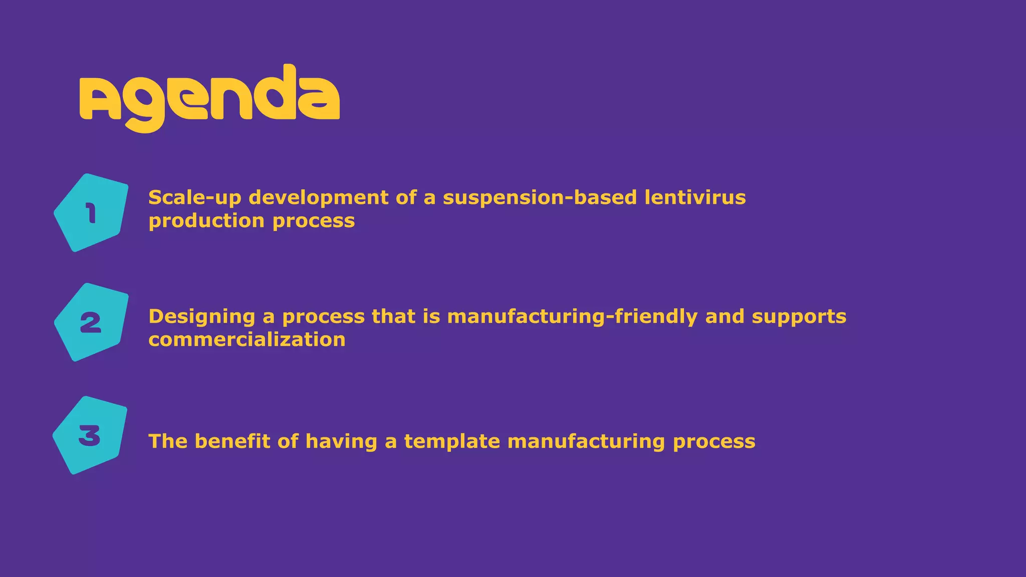 Developing a Scalable Upstream Bioreactor Process for Lentiviral Vector ...