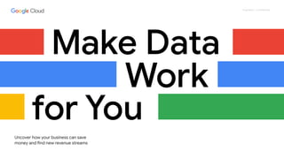 Make Data Work for You | PDF