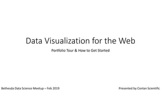 Data Visualization for the Web - How to Get Started | PPTX