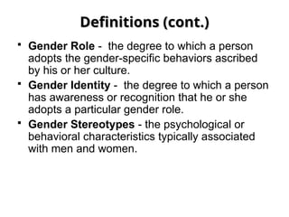 Feb 22 - Culture and Gender Part One.ppt