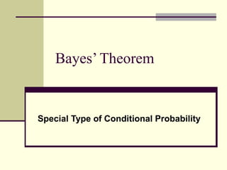 Bayes_Theorem - conditional__Probability | PPT
