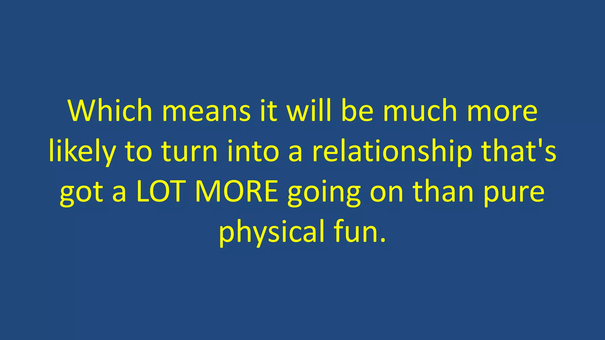 How To Never Get Dumped Again | PPT