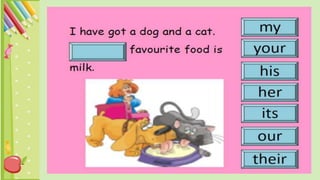 english possessive pronouns part | PPTX | Gardening | Home & Garden