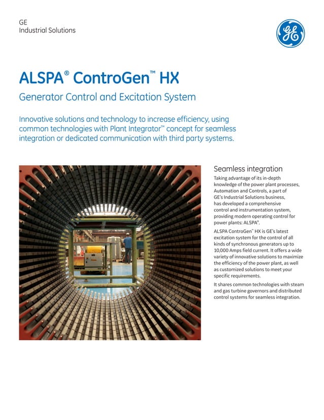alspa_controgen_hx_presentation | PDF | Power and Energy Industry ...