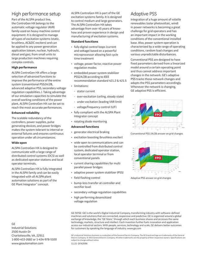 alspa_controgen_hx_presentation | PDF | Power and Energy Industry ...