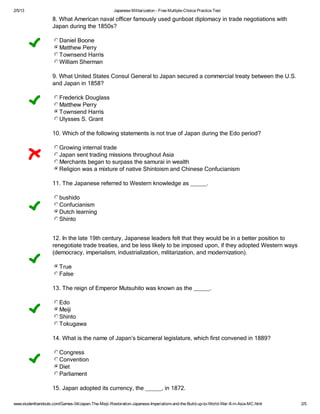 Feb 5 history meiji japan | PDF