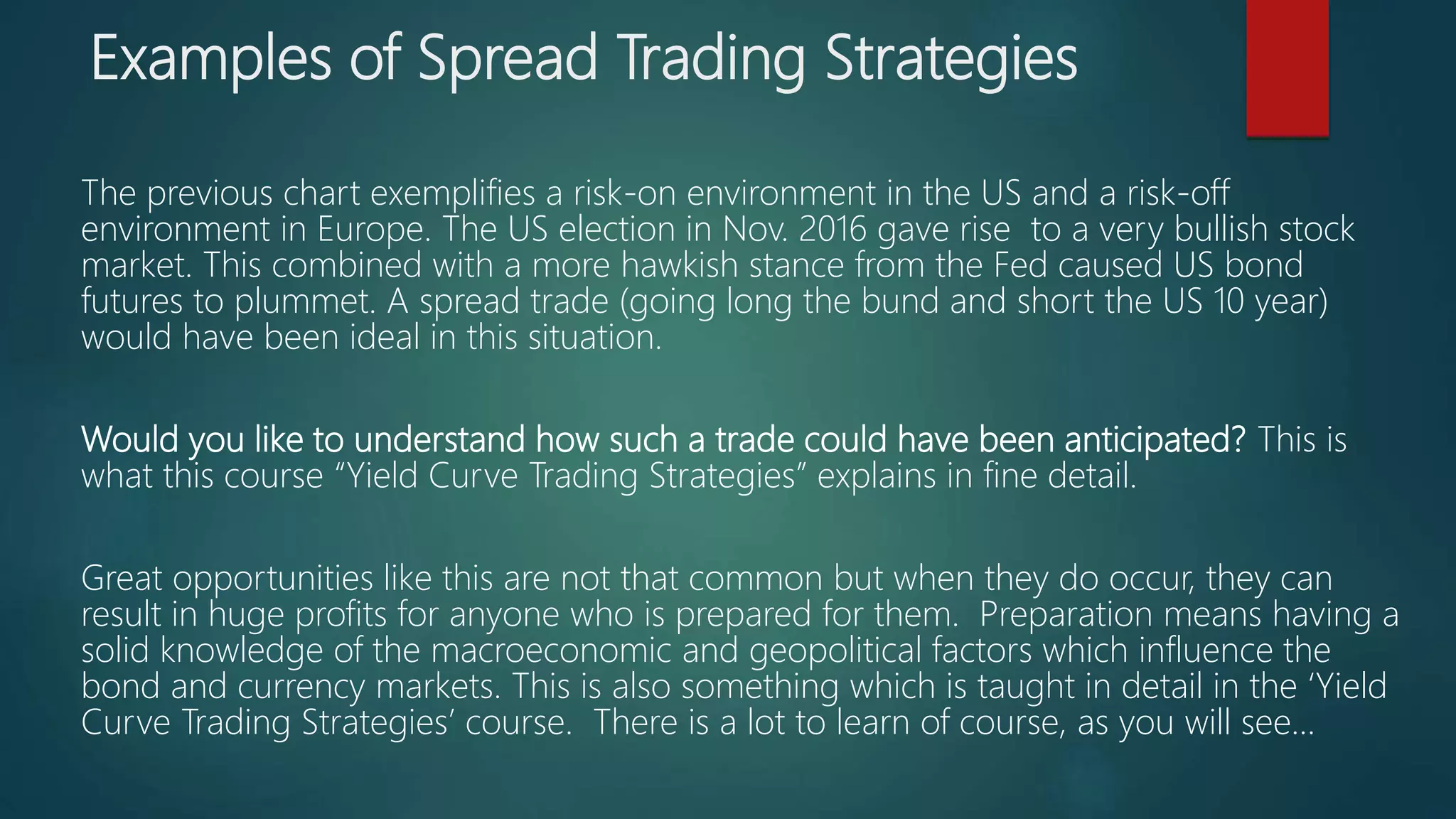 Yield Curve Trading Strategies | PPT