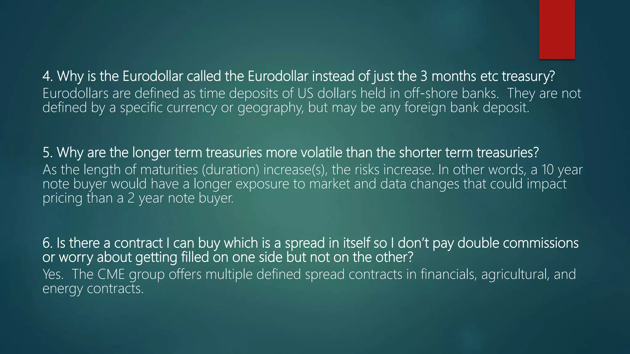 Spreading / Yield Curve Trading Strategies | PPT