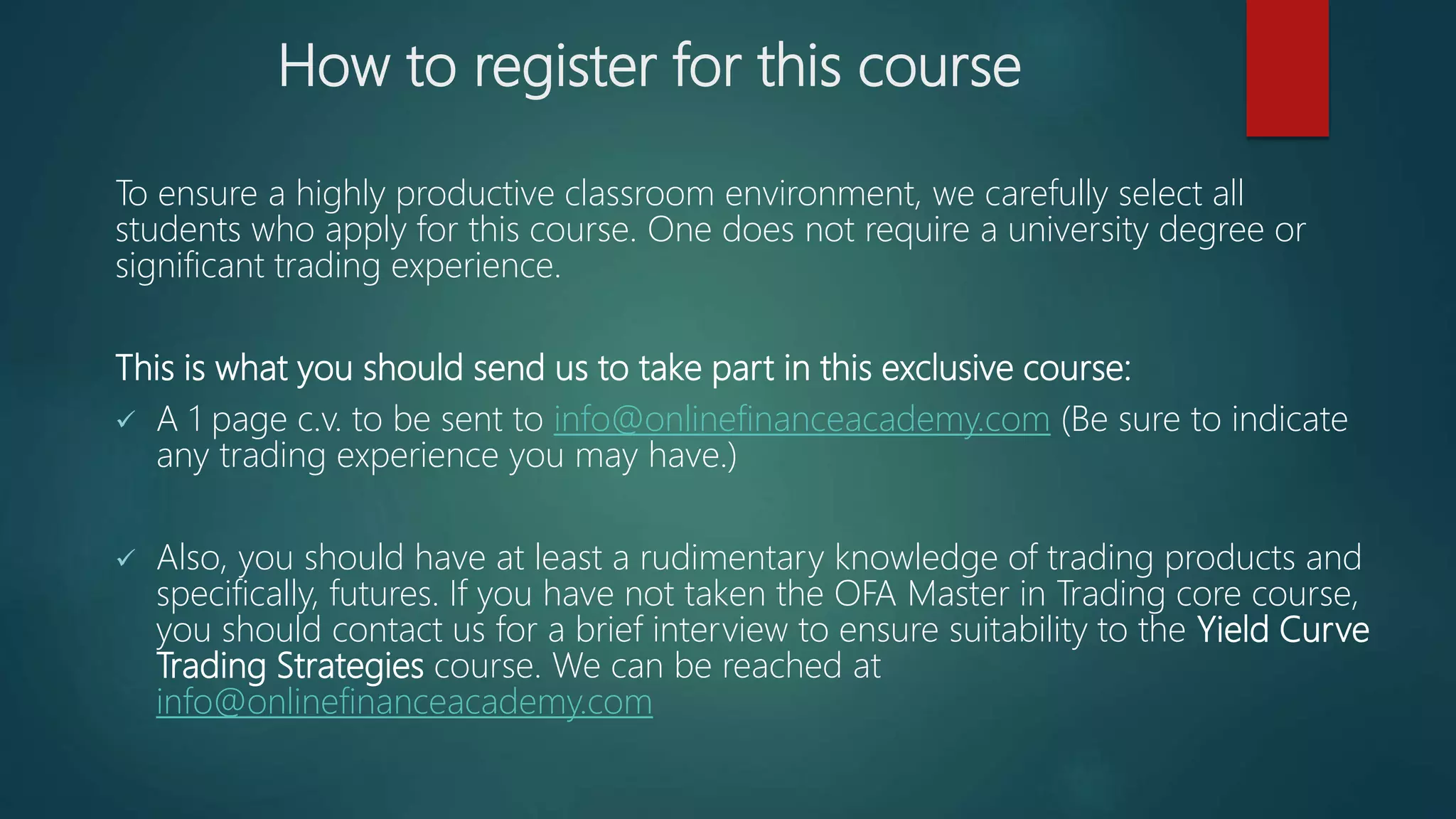 Spreading / Yield Curve Trading Strategies | PPT