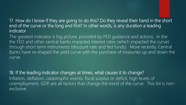 Spreading / Yield Curve Trading Strategies | PPT