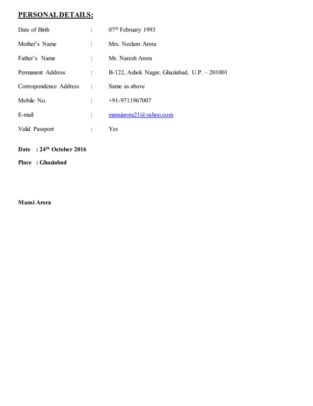 mansi_resume | PDF