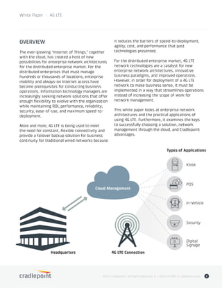 Enterprise-Network-Architectures-Using-4GLTE_v2 | PDF