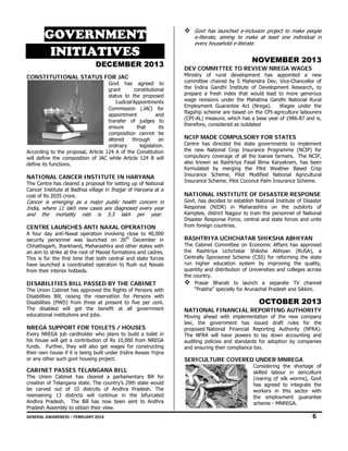 Feb gyanm gk magazine | PDF