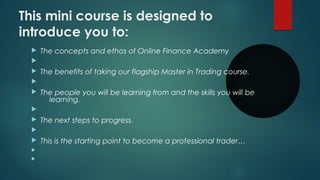 Core Master Trading Strategies | PPT