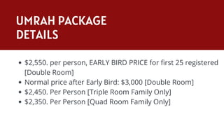 Best Umrah Package – February 2022 | PPT