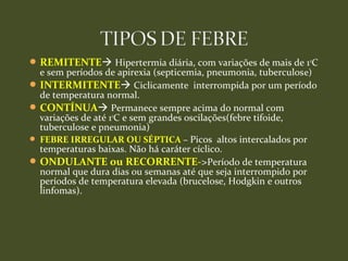 Semiologia da Febre | PPT