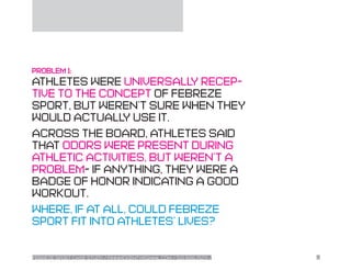 Febreze Sport case study | PPT