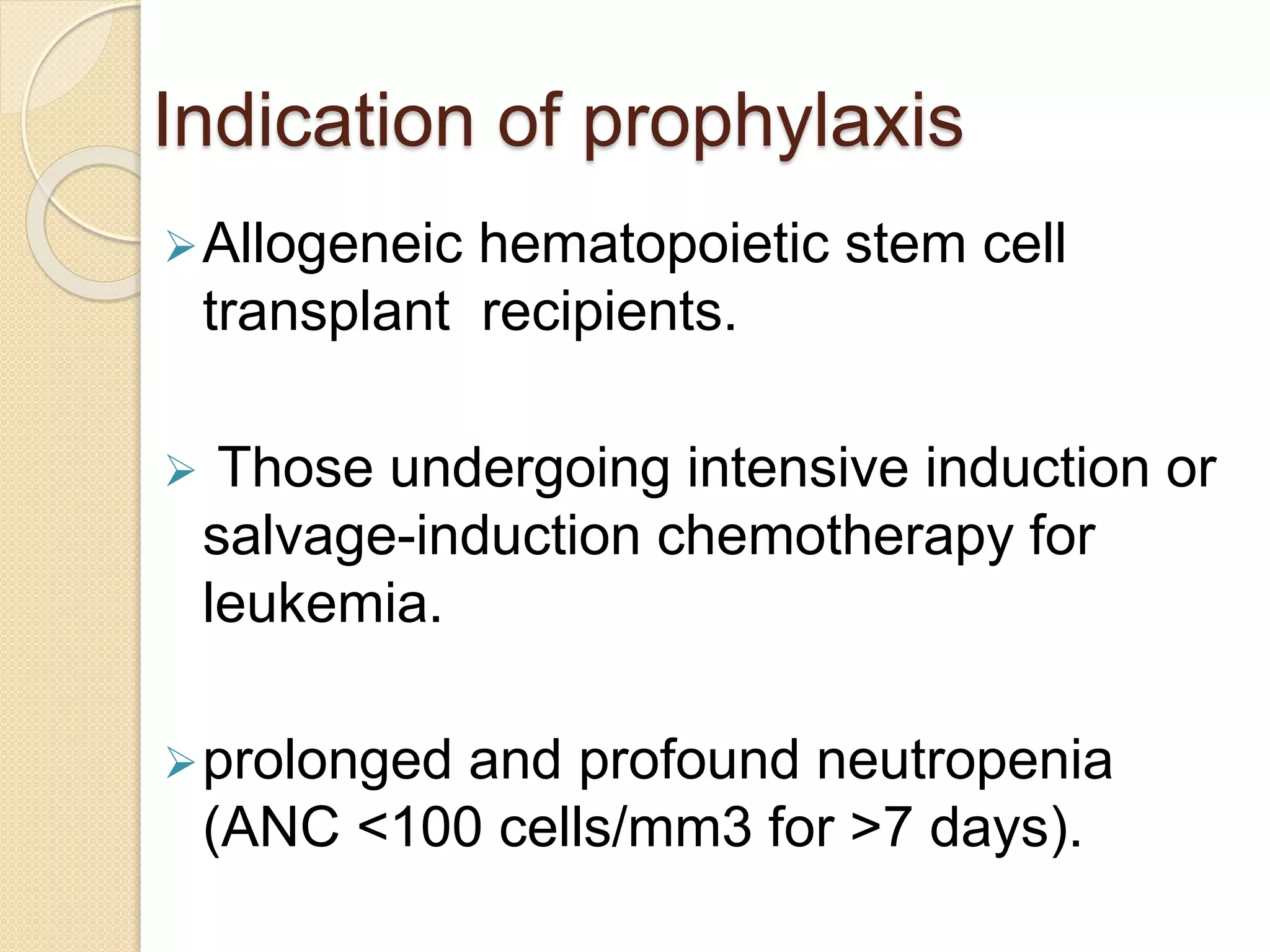 Febrile neutropenia approach and treatment | PPTX