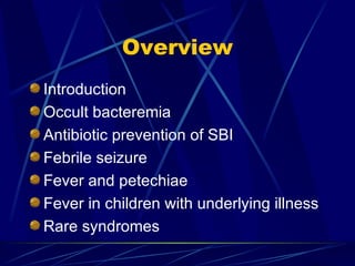 Febrile Child | PPT