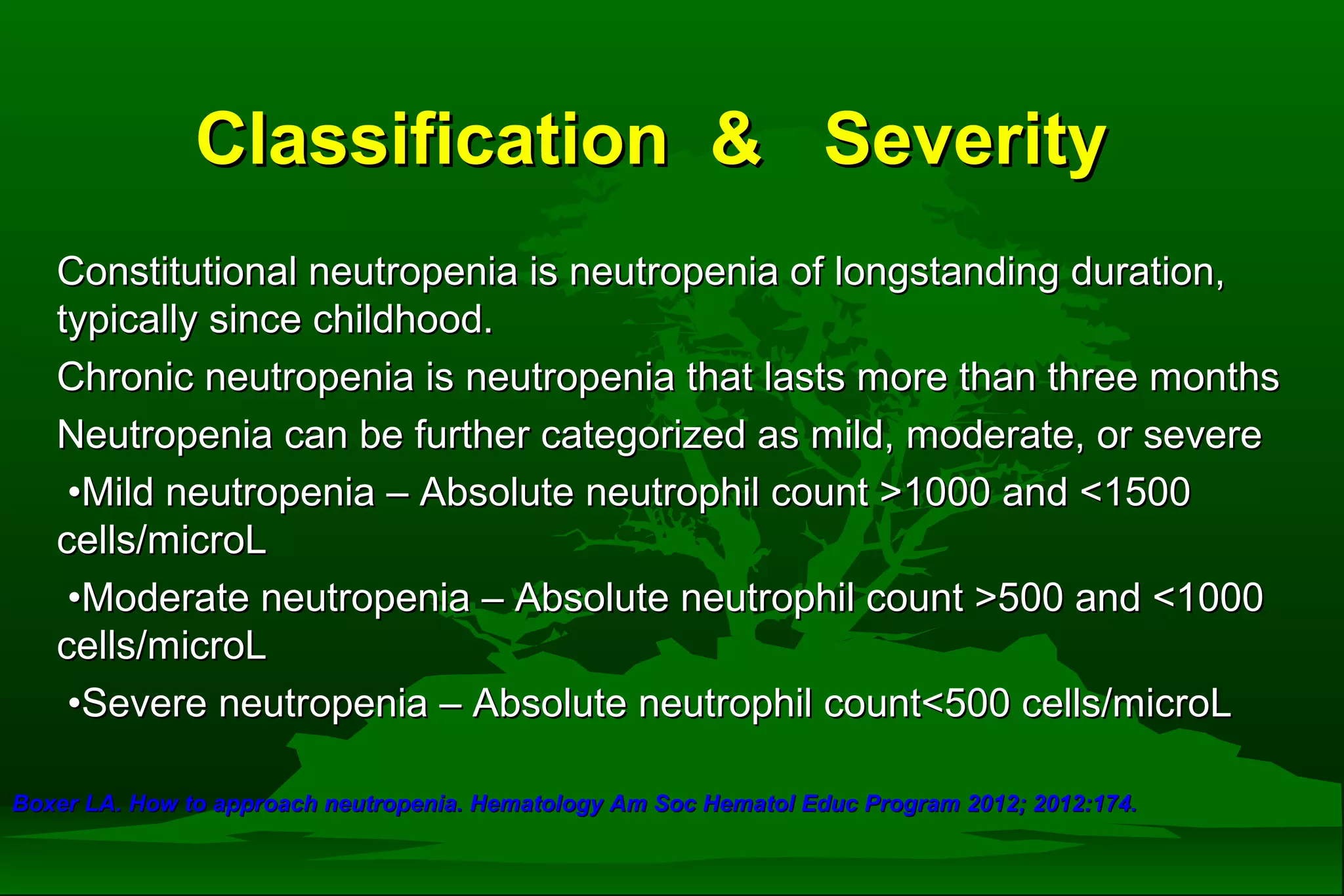 Febrile neutropenia | PPT