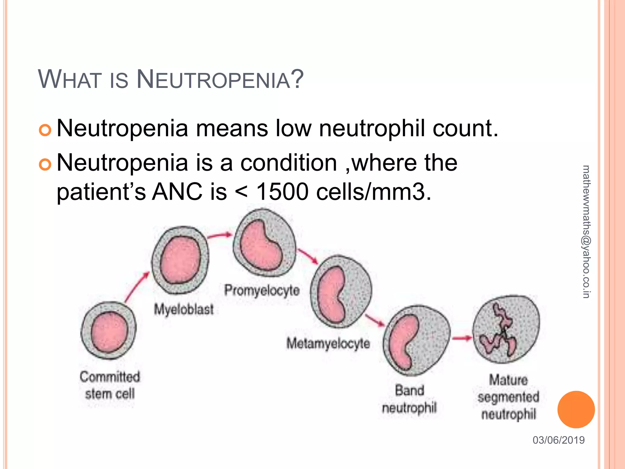 Febrile neutropenia -Nursing ppt | PPTX