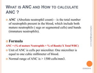 Febrile neutropenia -Nursing ppt | PPTX